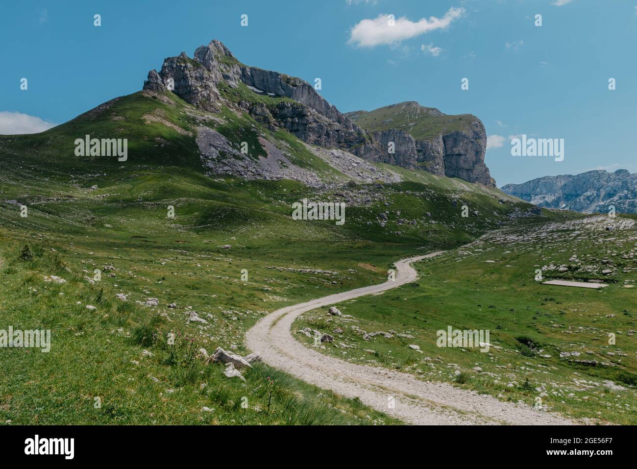 Amaizing view on Durmitor mountains, National Park, Mediterranean ...