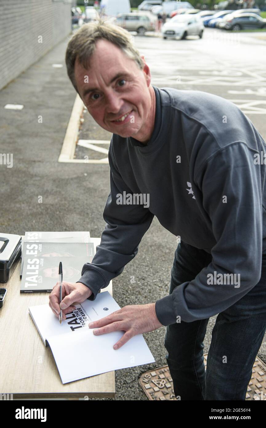 MANCHESTER, UK. AUGUST 16TH Former rider and Eurosport commentator ...