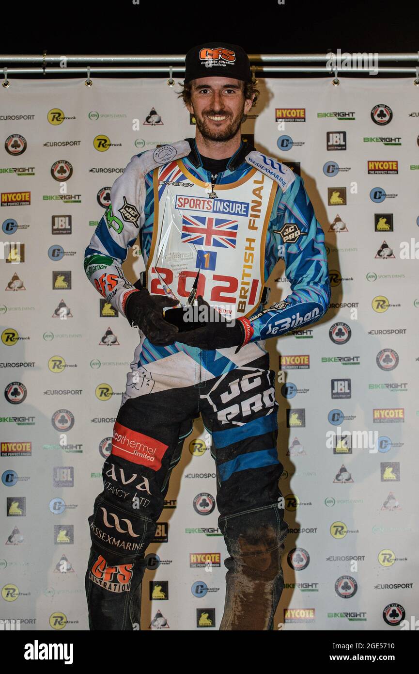 MANCHESTER, UK. AUGUST 16TH Adam Ellis - British Champion during the ...