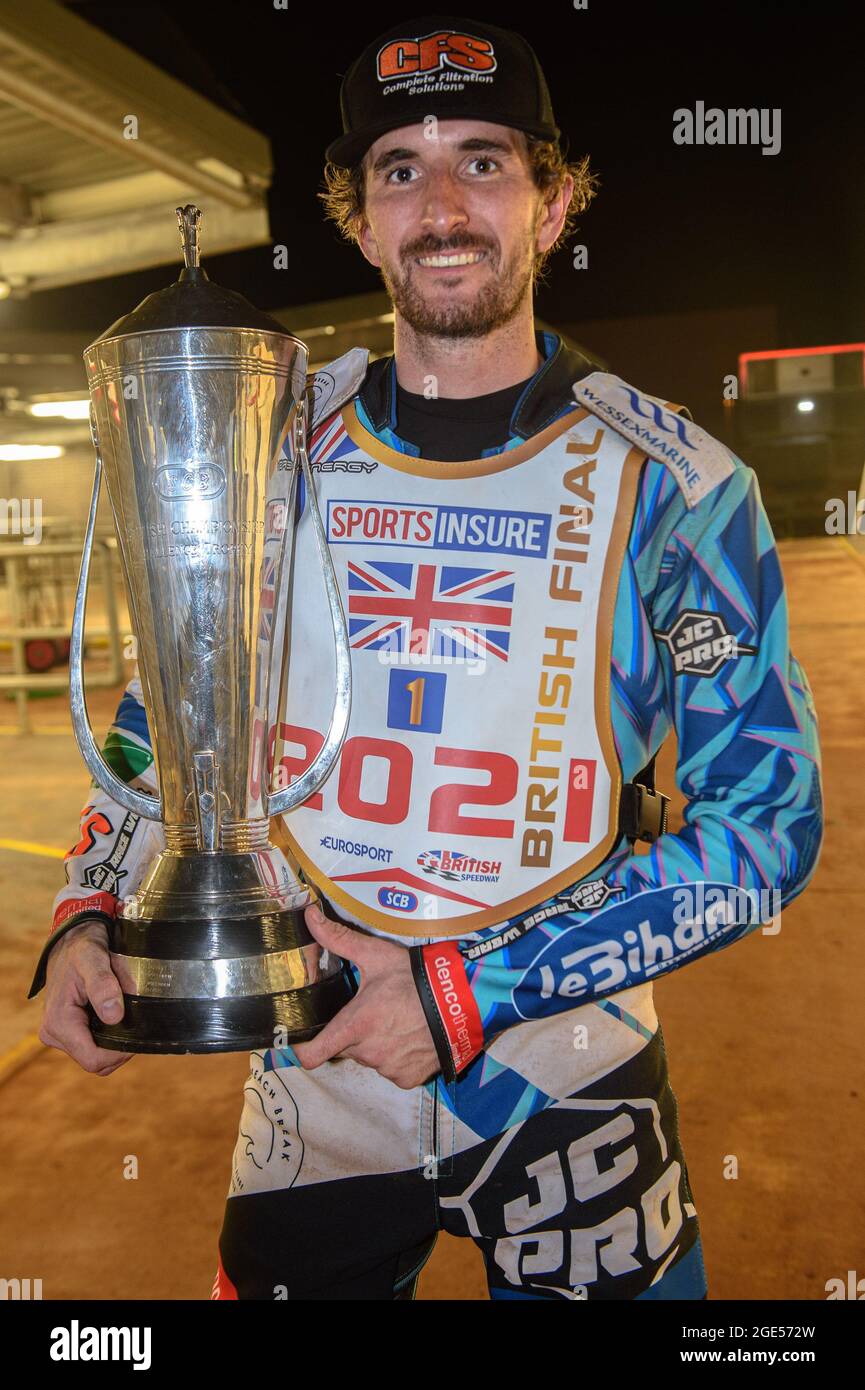 MANCHESTER, UK. AUGUST 16TH British Champion Adam Ellis during the ...