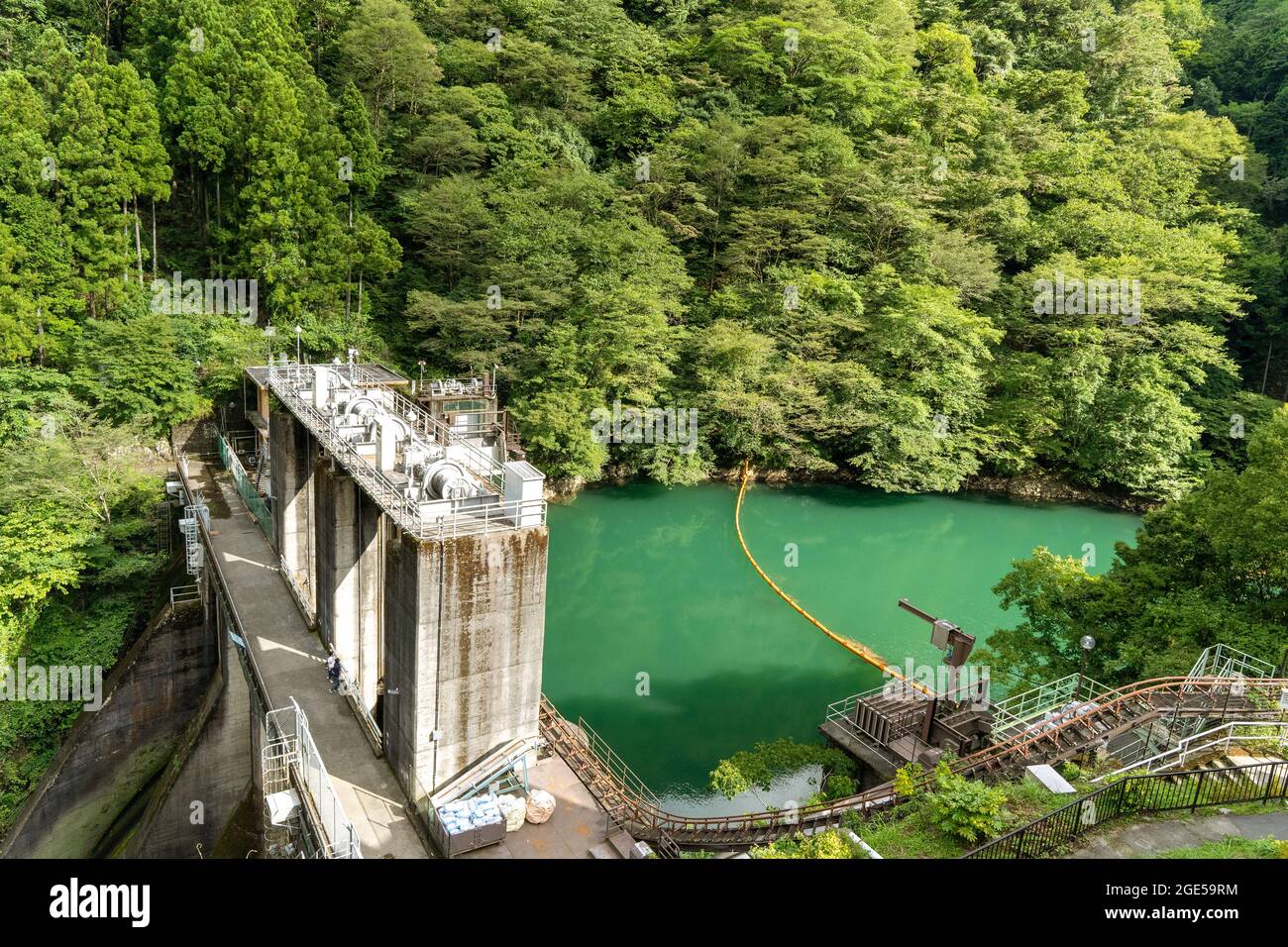 Tama river with Okutama Hydro Plant Dam Highest Place in Tokyo Japan ...