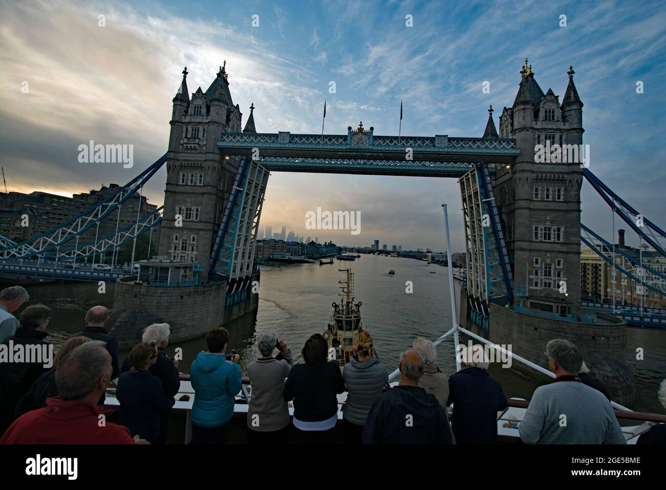 Cruising under tower bridge london hi-res stock photography and images ...