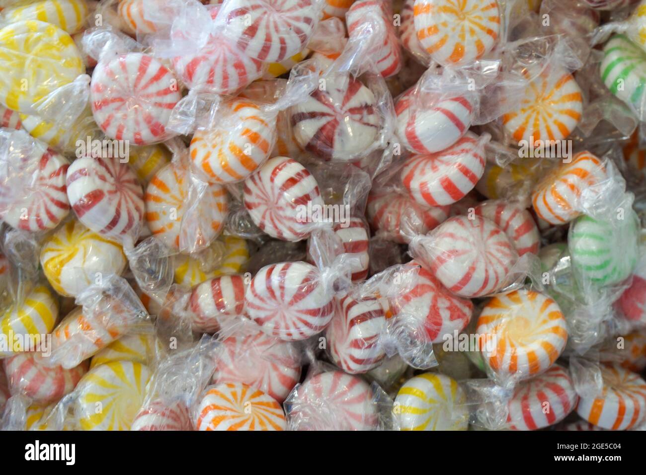Colorful Mint Candies Stock Photo - Alamy