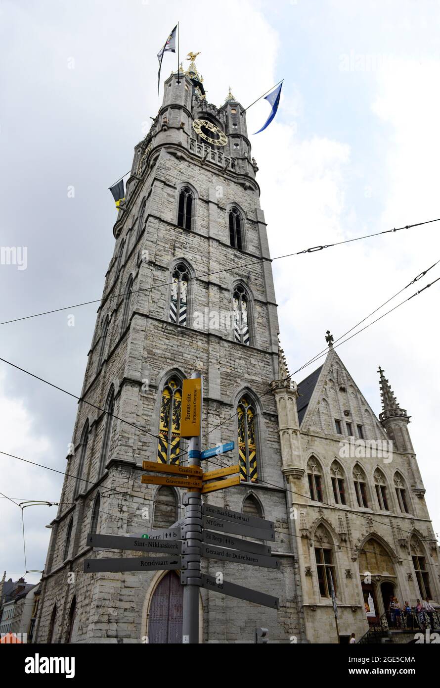 Ghent architecture hi-res stock photography and images - Alamy