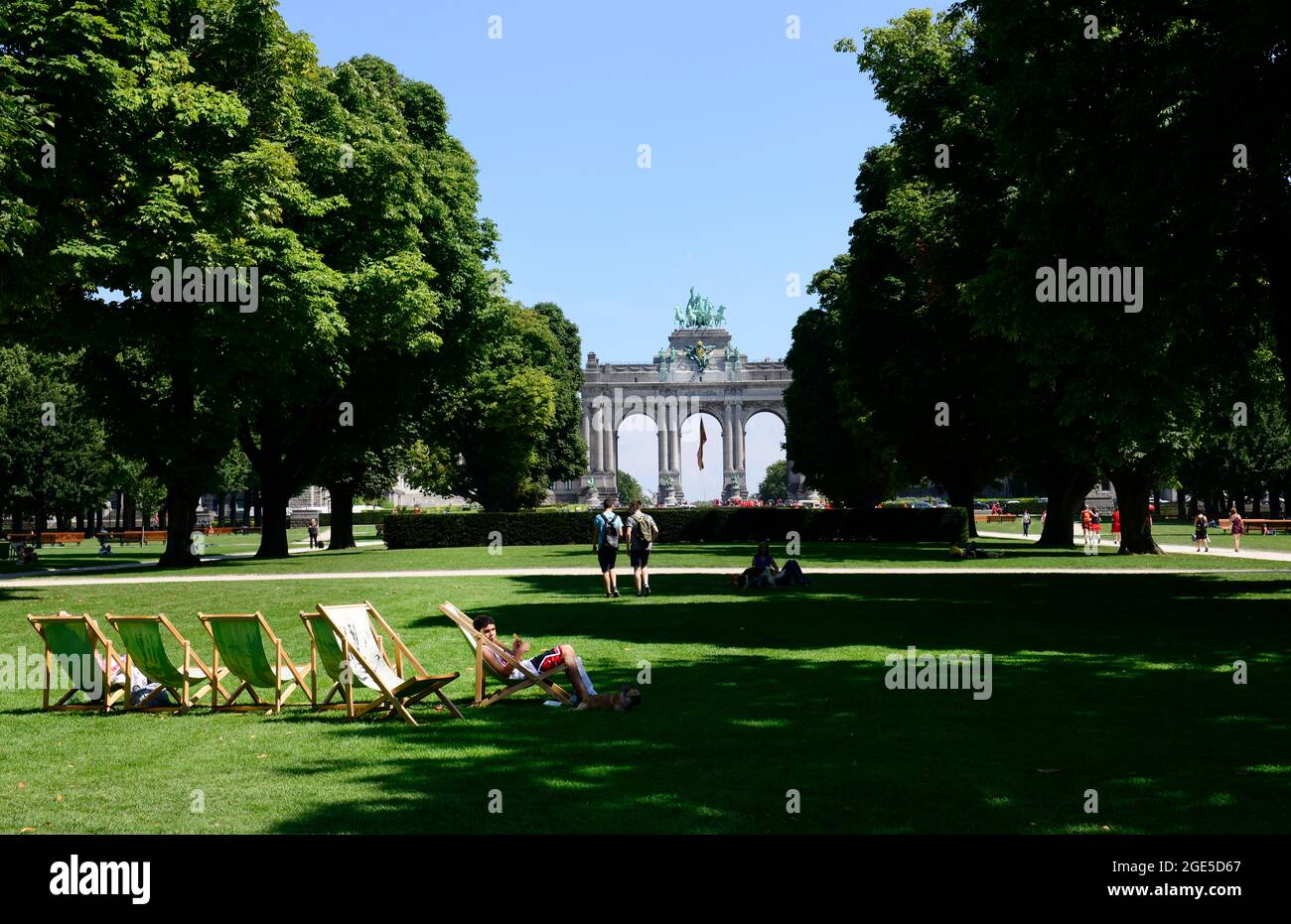 Brussels gate hi-res stock photography and images - Alamy