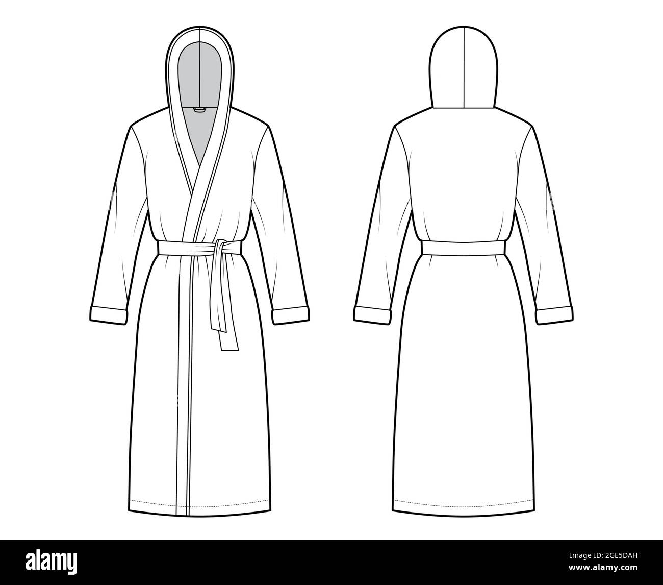 Classic robe Stock Vector Images - Alamy