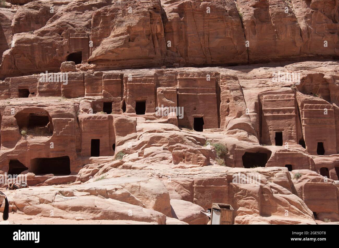 Tombs, Petra, Jordan, Middle East Stock Photo - Alamy
