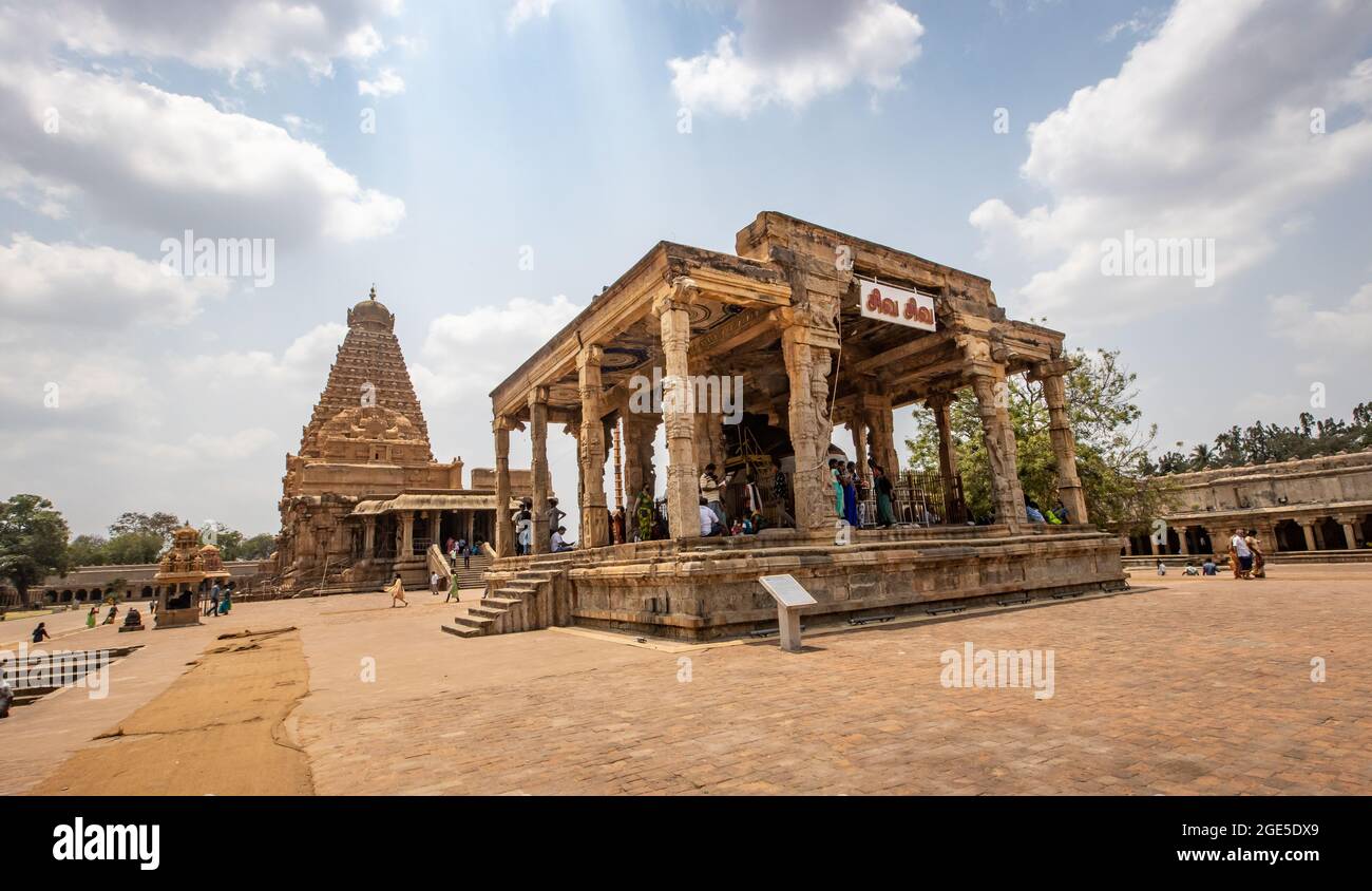 Nandhi mandapam hi-res stock photography and images - Alamy