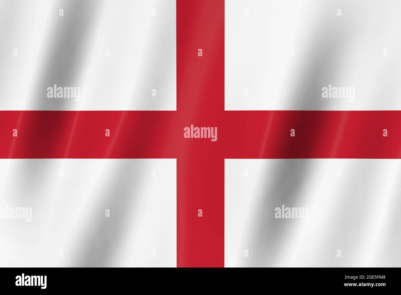 England flag,3d flag, flag, 3d render,8k Stock Photo - Alamy