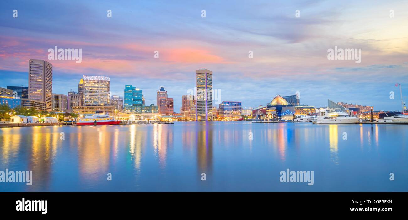 Baltimore Boats Inner Harbor Town High Resolution Stock Photography and ...