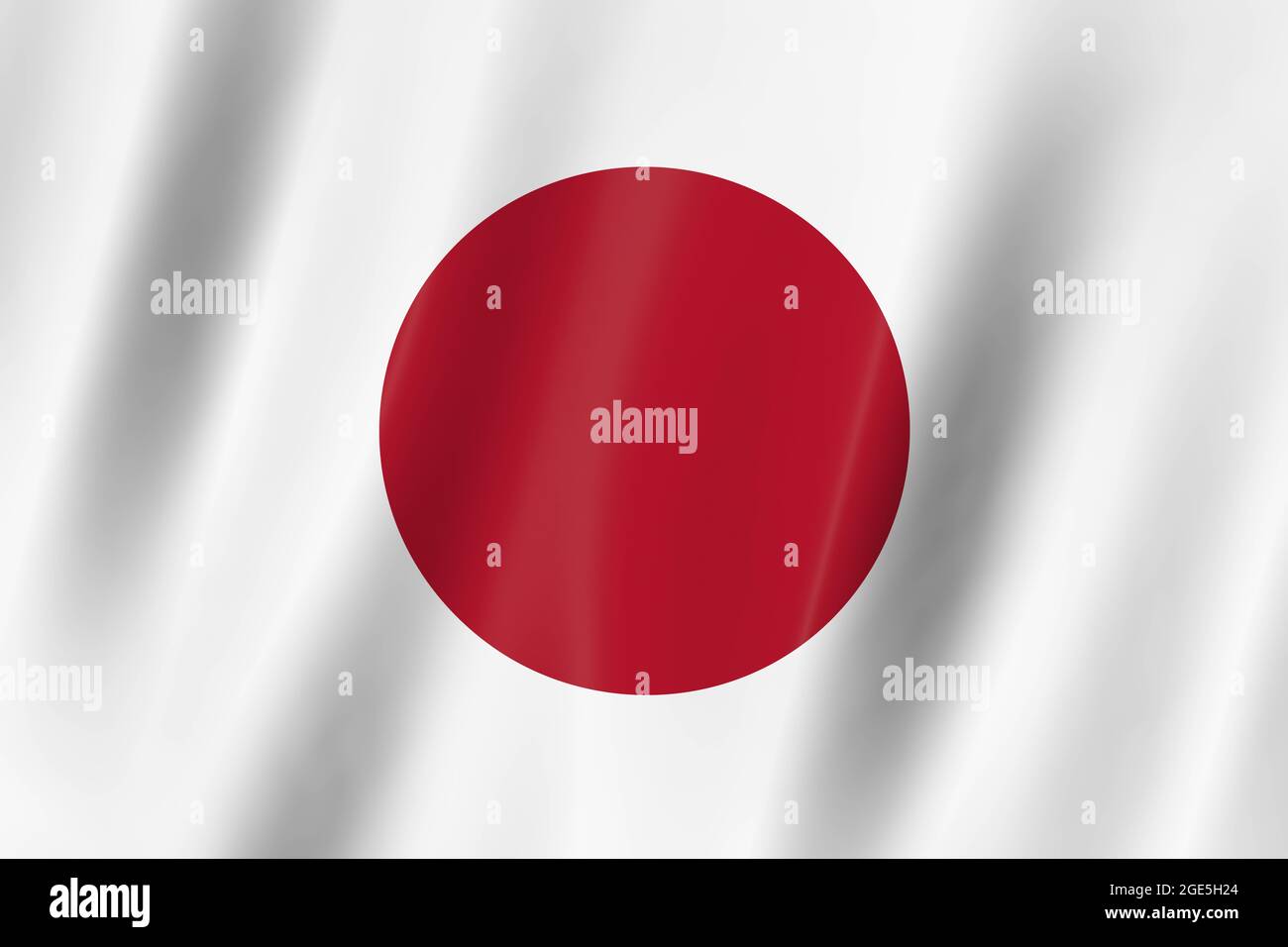 Japan flag, 3d render,8K Stock Photo - Alamy