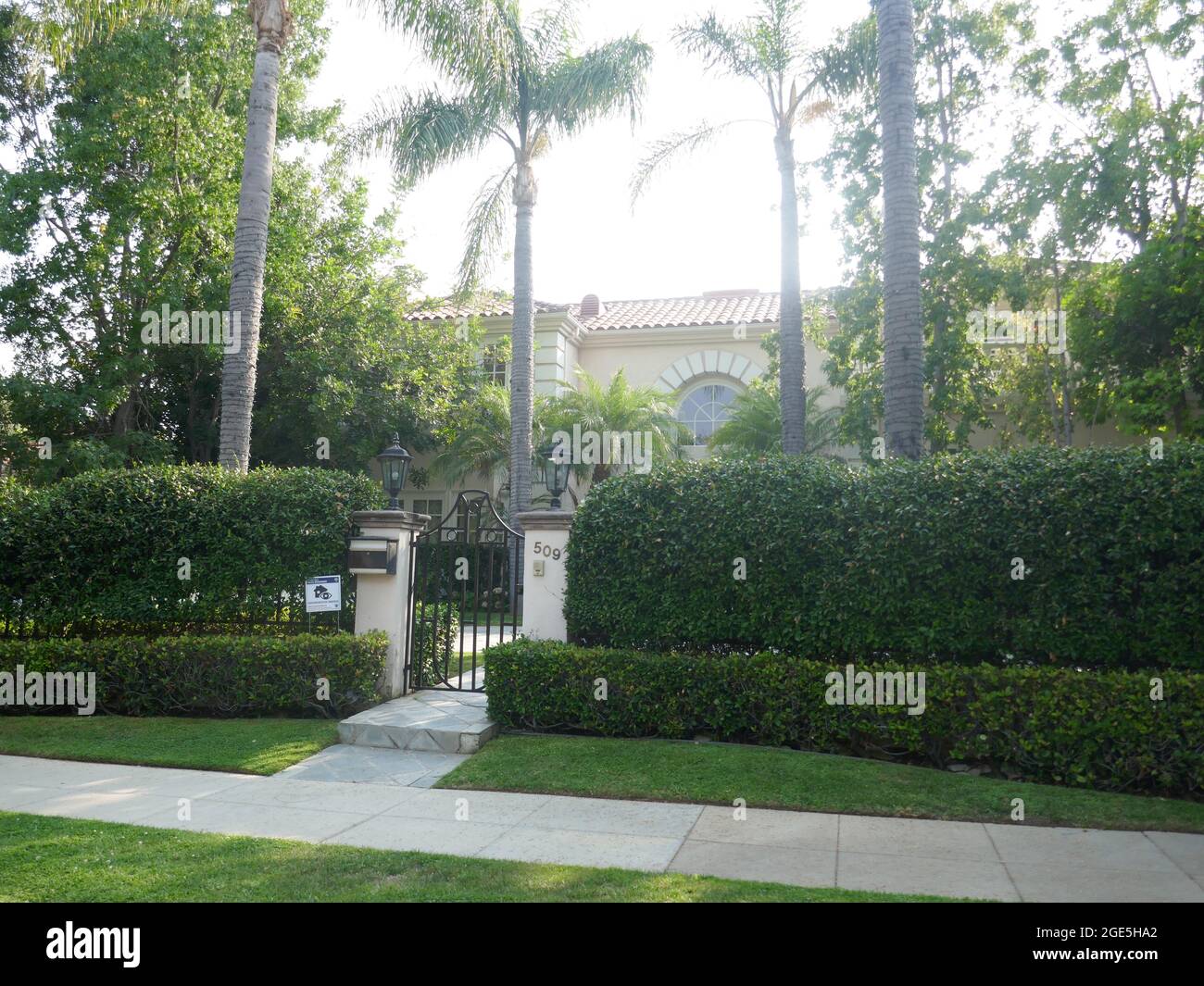 Beverly Hills, California, USA 16th August 2021 A general view of ...