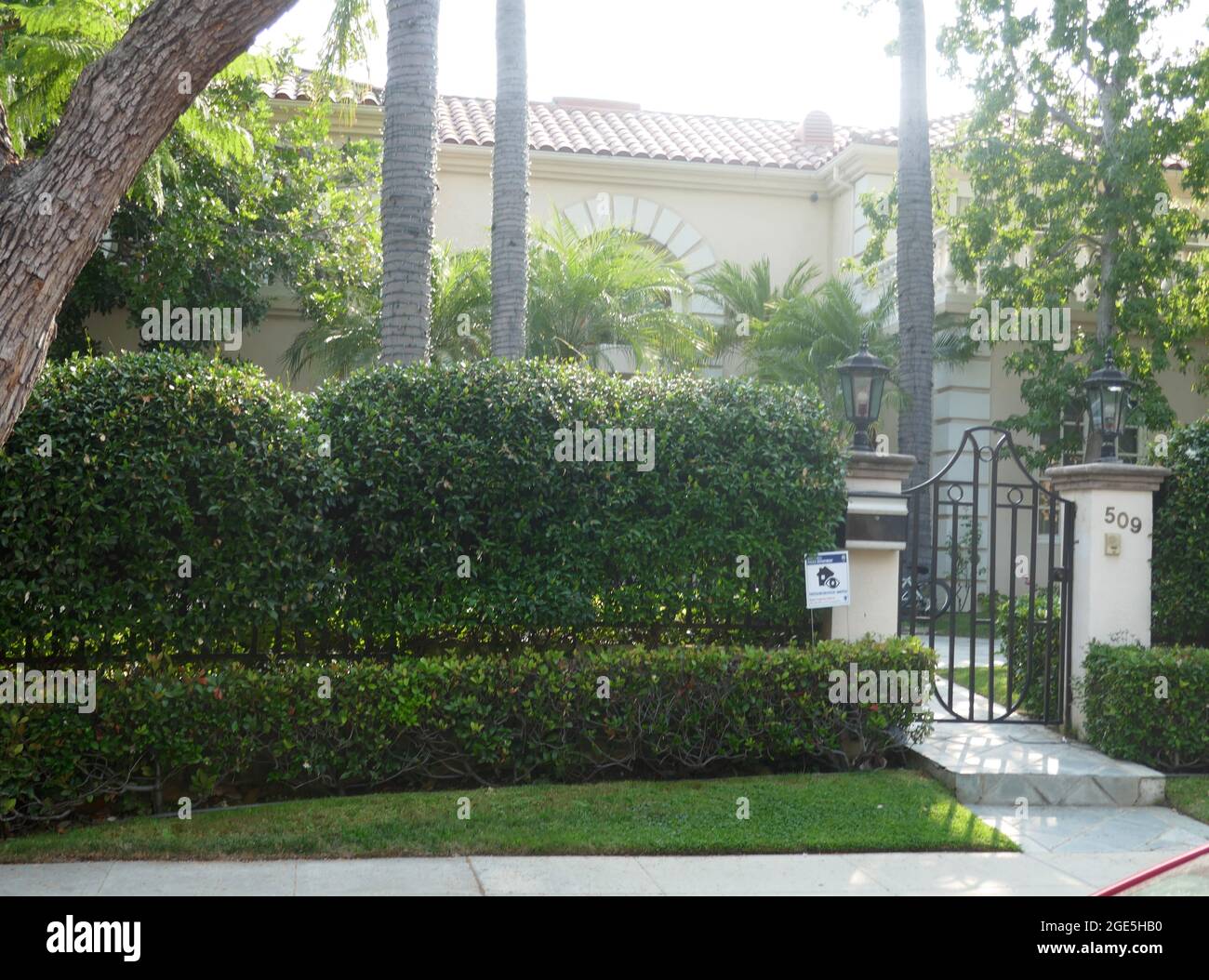 Beverly Hills, California, USA 16th August 2021 A general view of ...