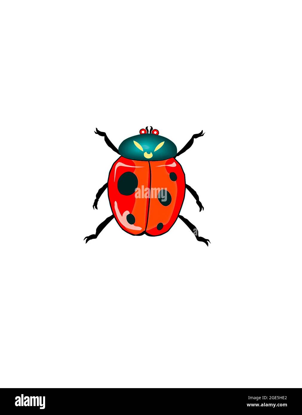 Insects bug cartoon design isolated on white background Stock Photo - Alamy