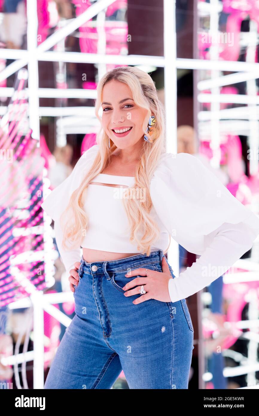 Cologne, Germany. 16th Aug, 2021. LaFee (real name: Christina Klein ...