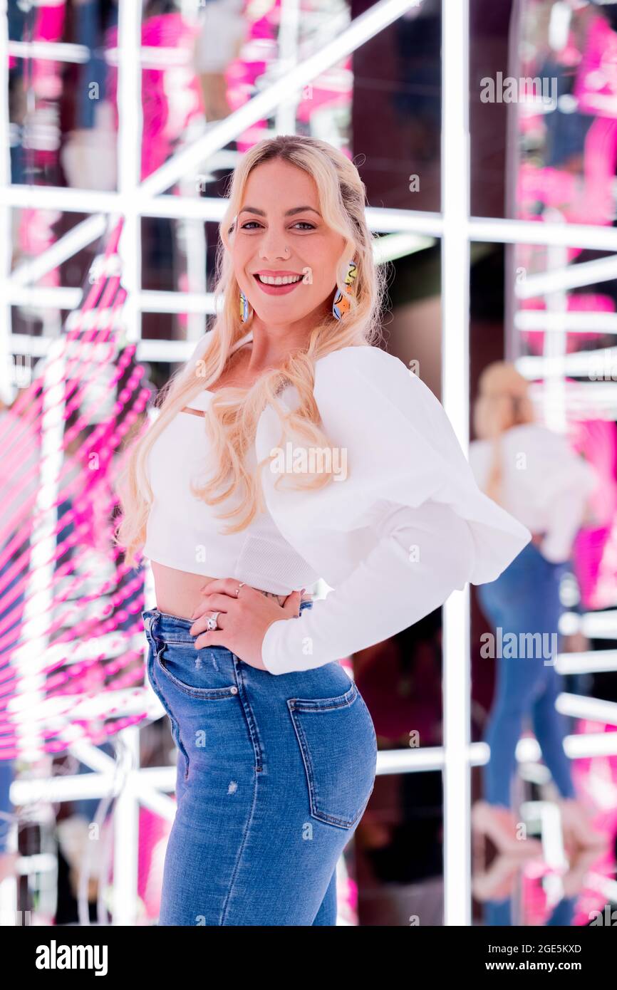 Cologne, Germany. 16th Aug, 2021. LaFee (real name: Christina Klein ...