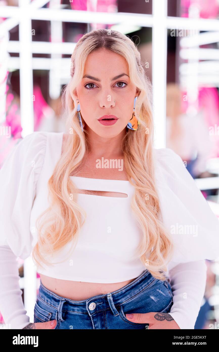 Cologne, Germany. 16th Aug, 2021. LaFee (real name: Christina Klein ...