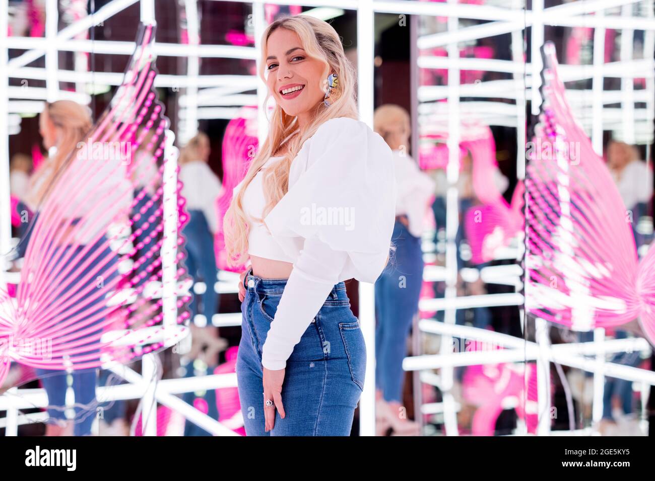 Cologne, Germany. 16th Aug, 2021. LaFee (real name: Christina Klein ...