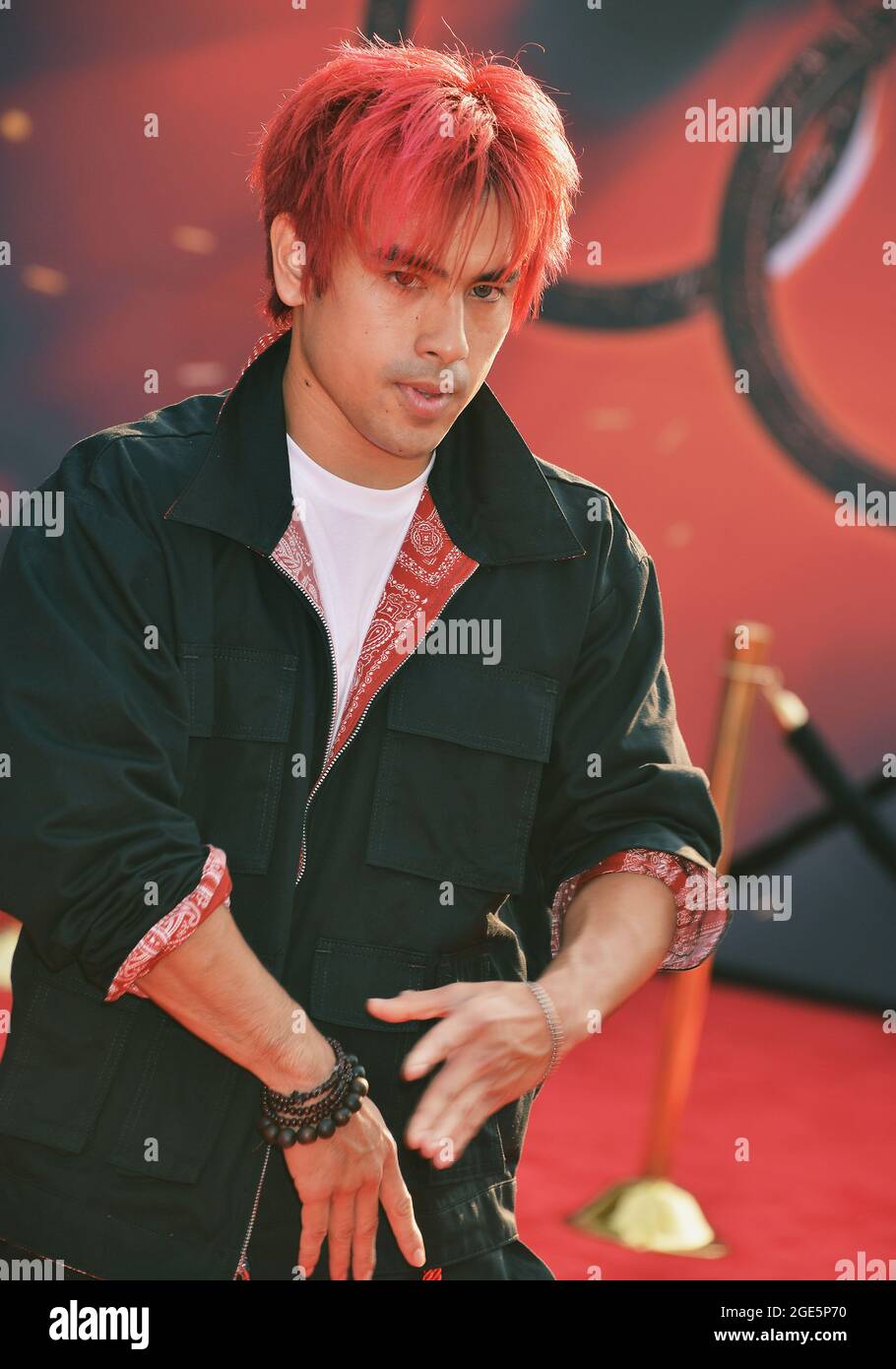 Los Angeles, USA. 17th Aug, 2021. Andy Le attends the Disney Marvel ...