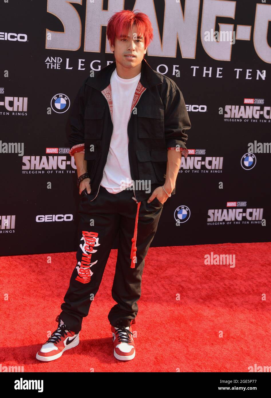 Los Angeles, USA. 17th Aug, 2021. Andy Le attends the Disney Marvel ...