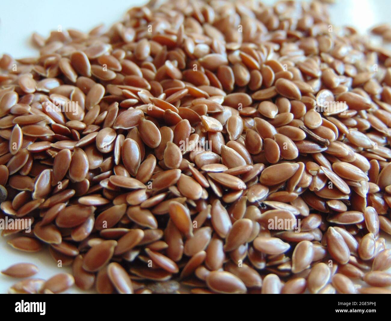 flaxseed isolated on white background Stock Photo - Alamy