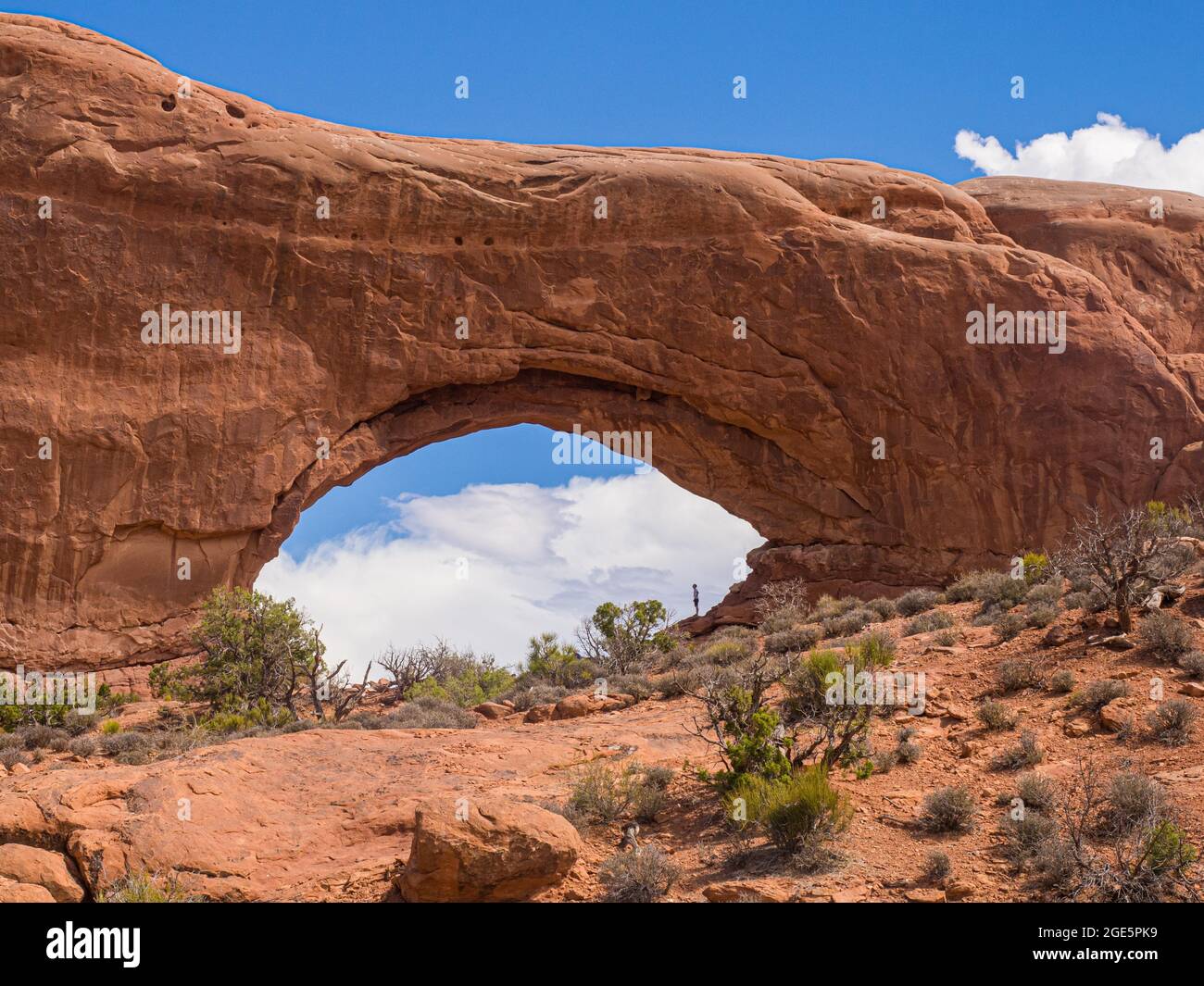 Rock arches windows section hi-res stock photography and images - Alamy