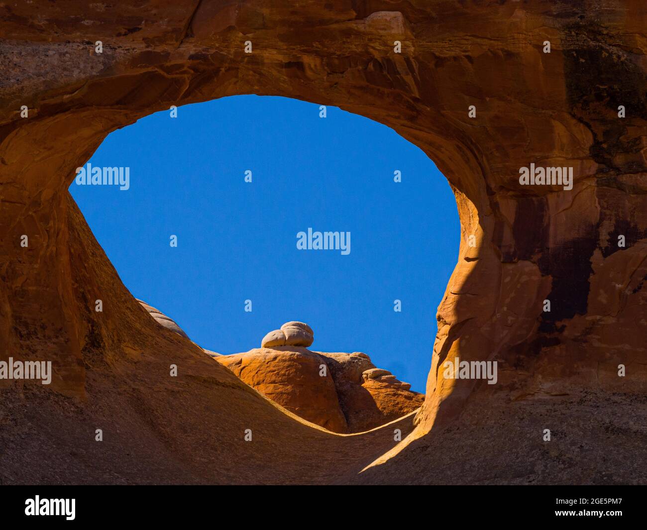 Tunnel Arch, Arches National Park, Moab, Utah, USA Stock Photo - Alamy