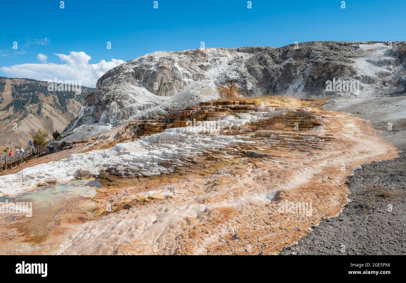 Calcareous thermal springs hi-res stock photography and images - Alamy