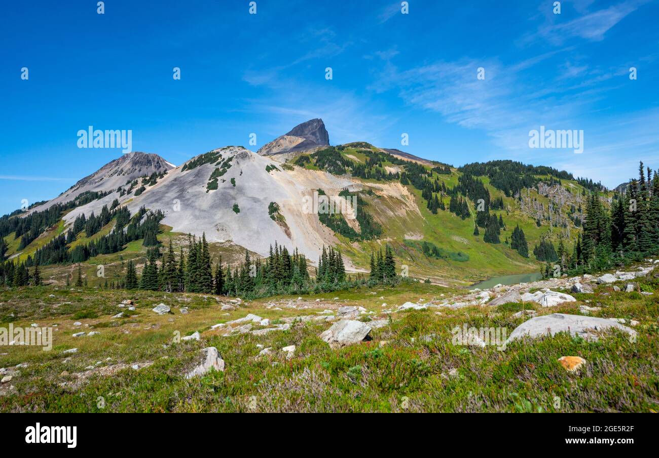 Black Tusk Volcanic Mountain, Garibaldi Provincial Park, British ...