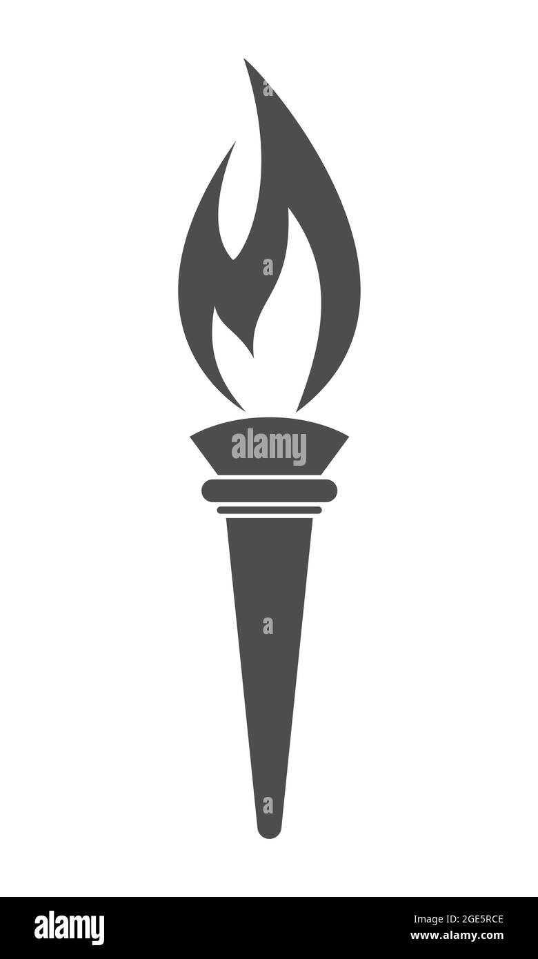 Torch sign Stock Vector Images - Alamy