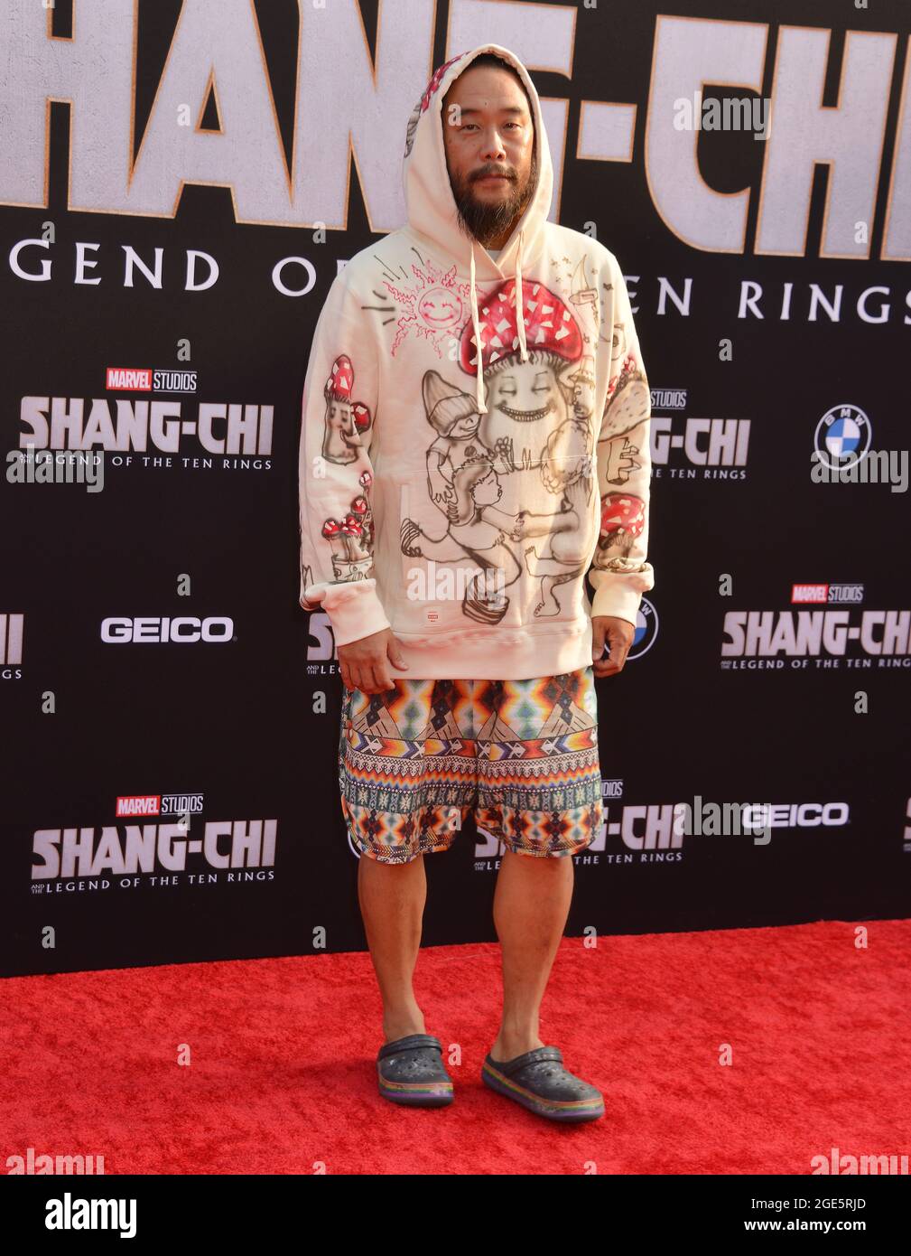 Los Angeles, USA. 17th Aug, 2021. David Choe attends the Disney Marvel ...