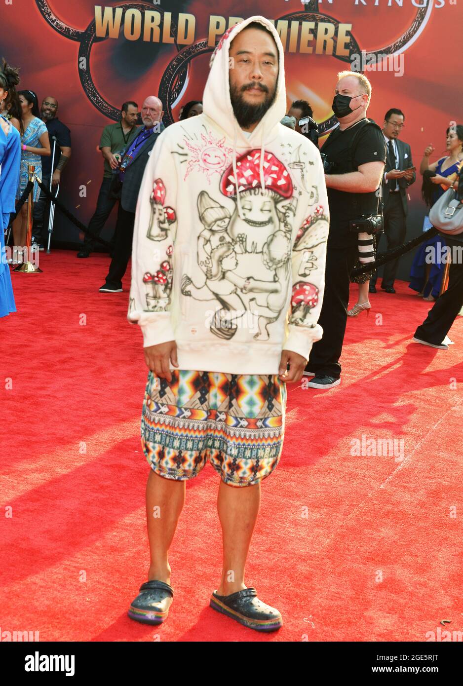 Los Angeles, USA. 17th Aug, 2021. David Choe attends the Disney Marvel ...
