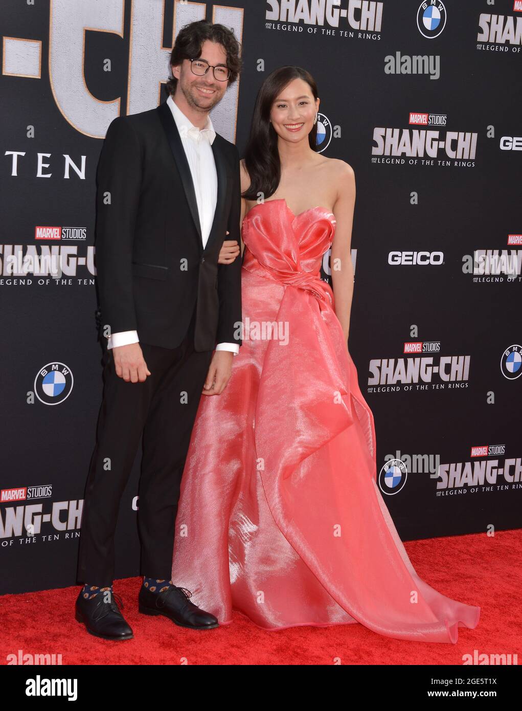 Los Angeles, USA. 17th Aug, 2021. Fala Chen attends the Disney Marvel ...