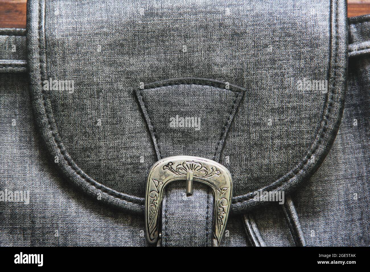 Fabric background. Buckle close up Stock Photo - Alamy