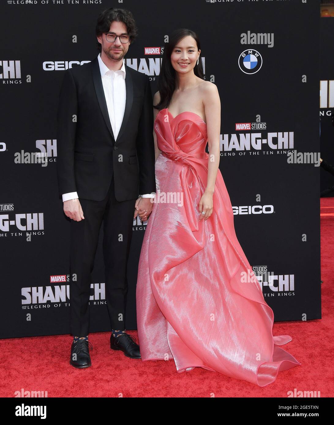 Los Angeles, USA. 16th Aug 2021. (L-R) Emmanuel Straschnov and Fala ...