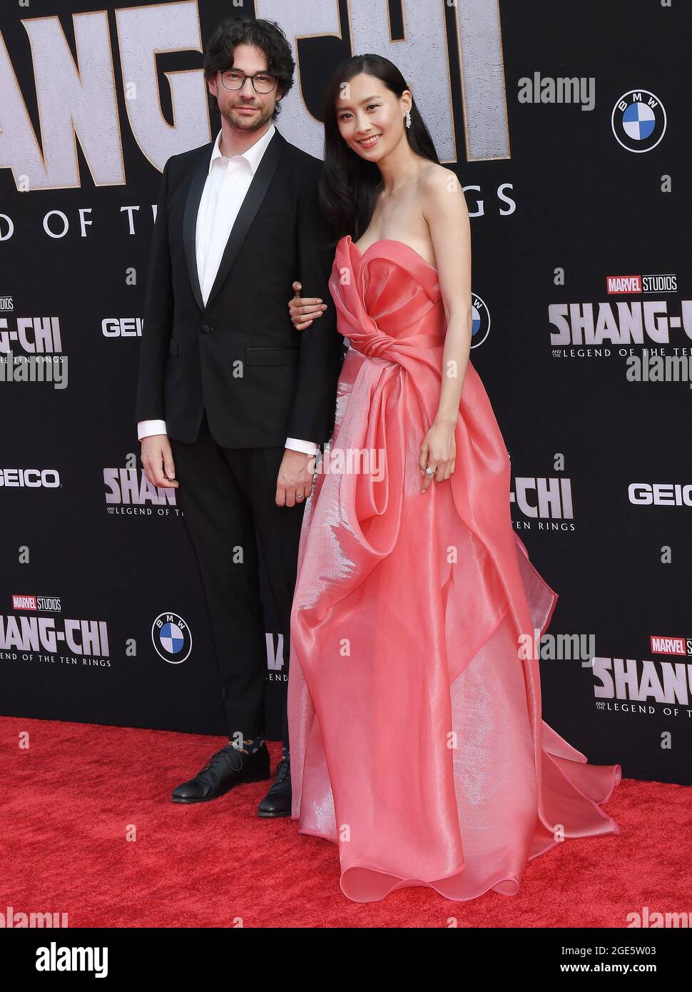 Los Angeles, USA. 16th Aug 2021. (L-R) Emmanuel Straschnov and Fala ...