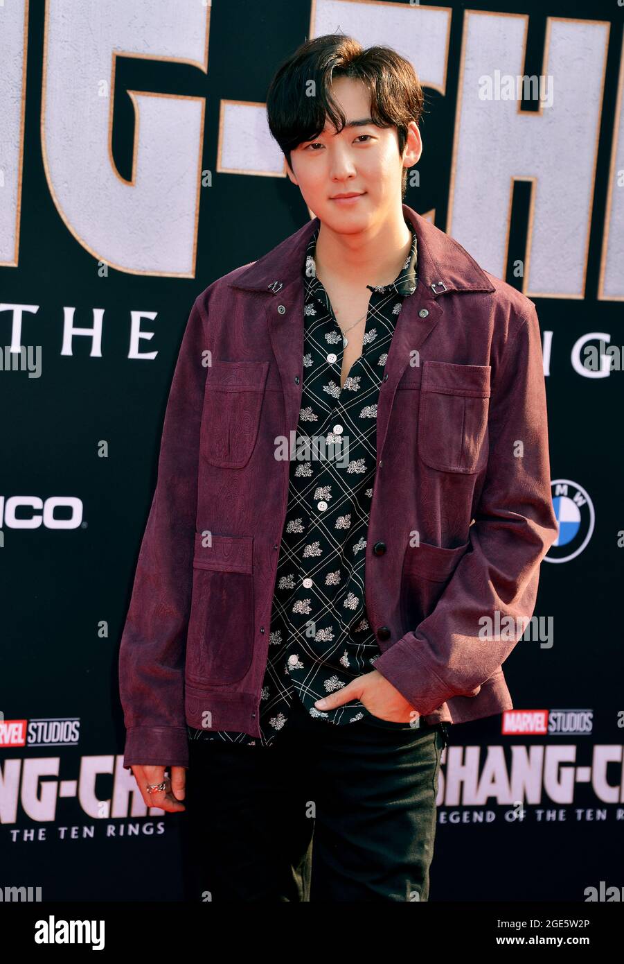 Los Angeles, USA. 17th Aug, 2021. Kevin Woo attends the Disney Marvel ...