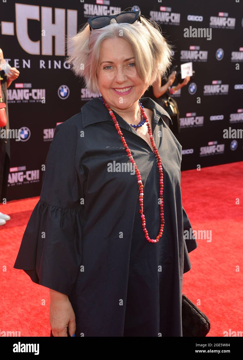 Los Angeles, USA. 17th Aug, 2021. Kym Barrett attends the Disney Marvel ...