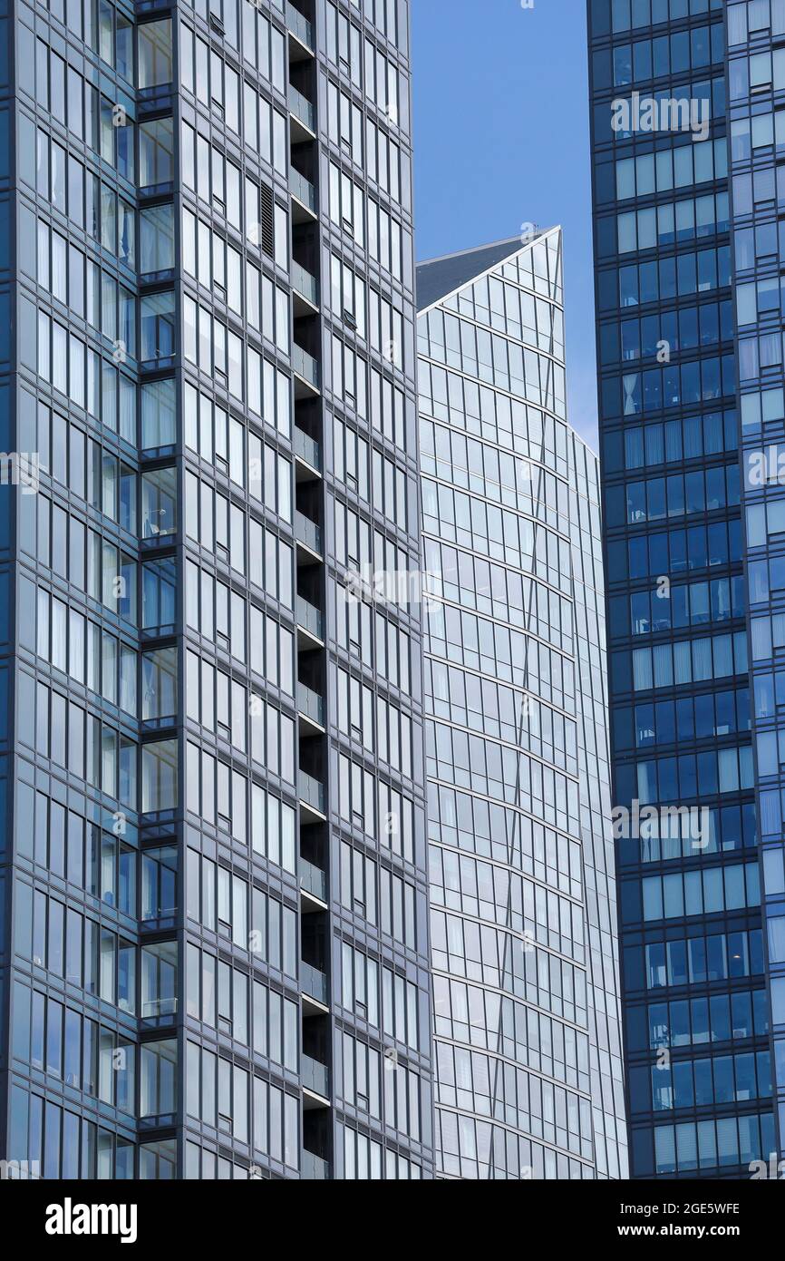 High-rise office buildings, Montreal, Province of Quebec, Canada Stock ...