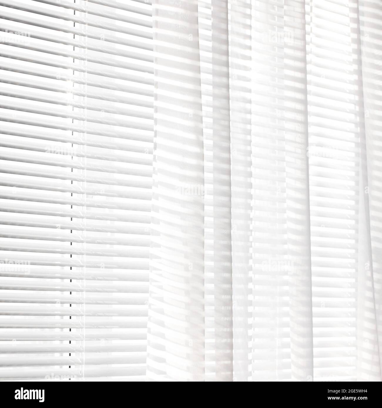 Blinds background. Closed window. Open window Stock Photo - Alamy