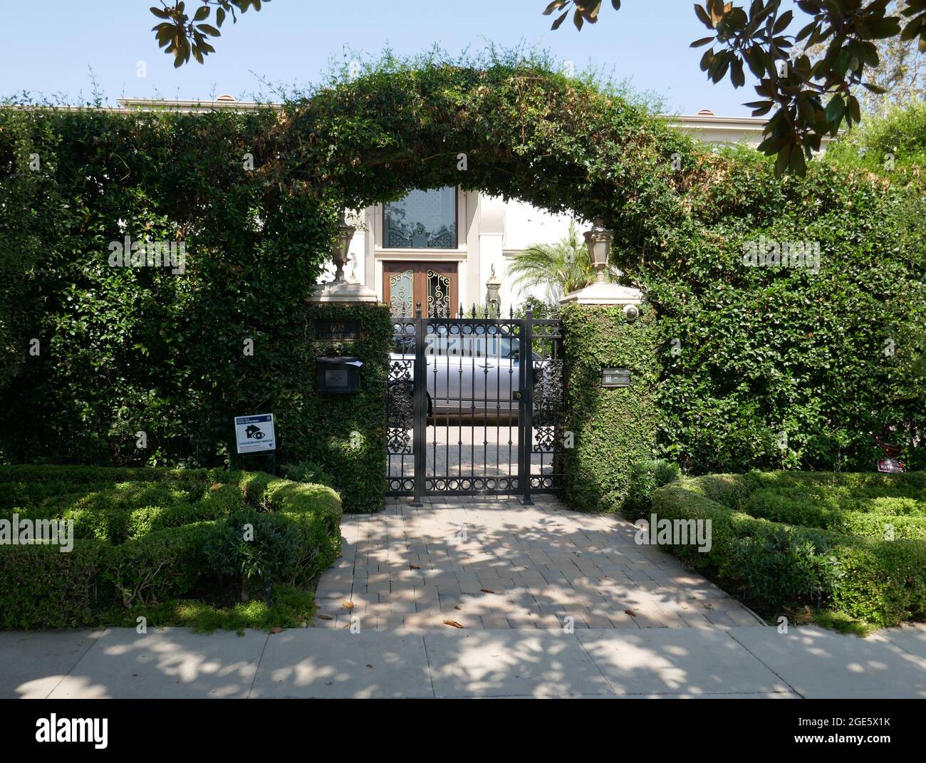 Beverly Hills, California, USA 13th August 2021 A general view of ...