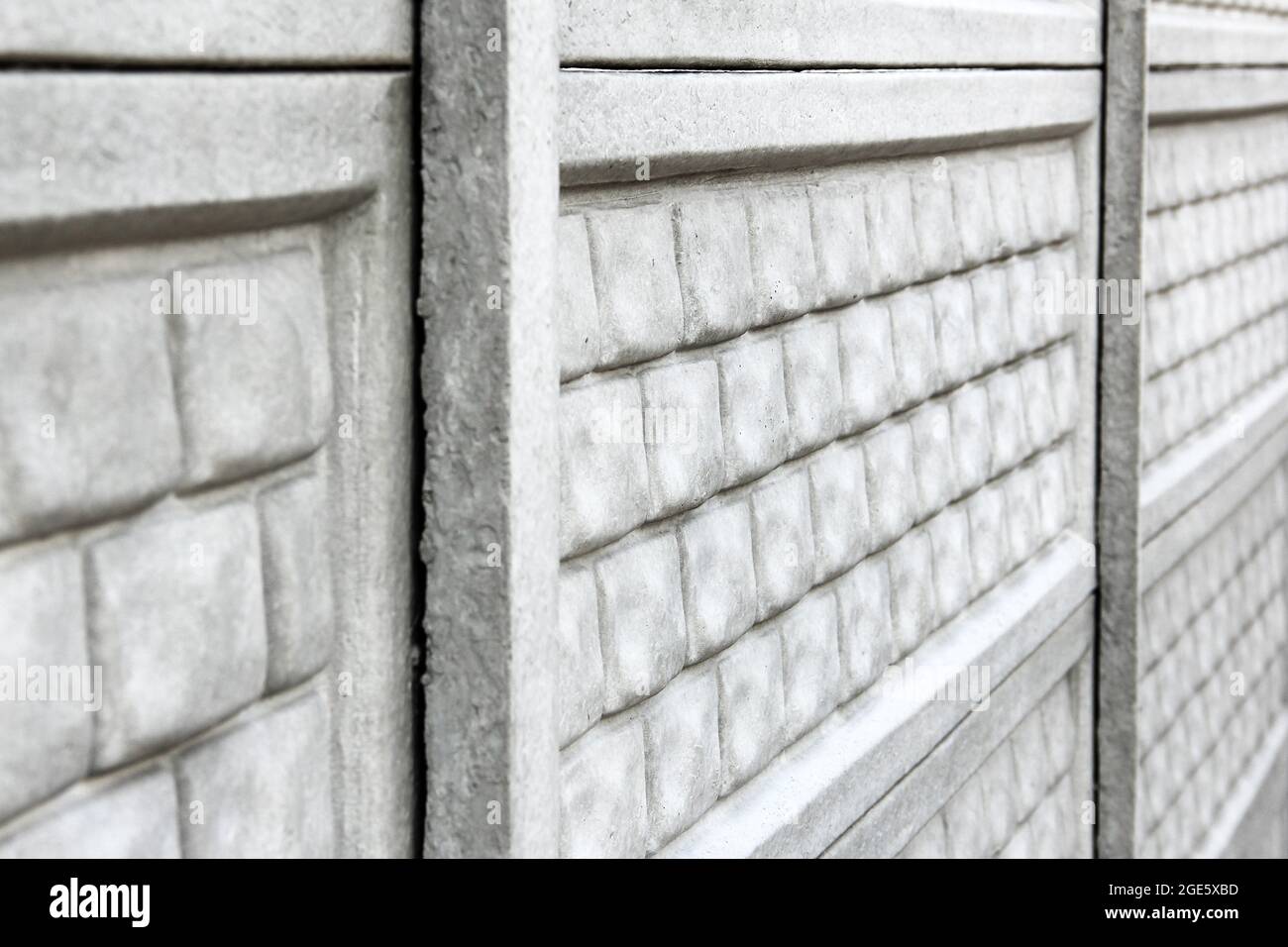 Close up concrete fence hi-res stock photography and images - Alamy