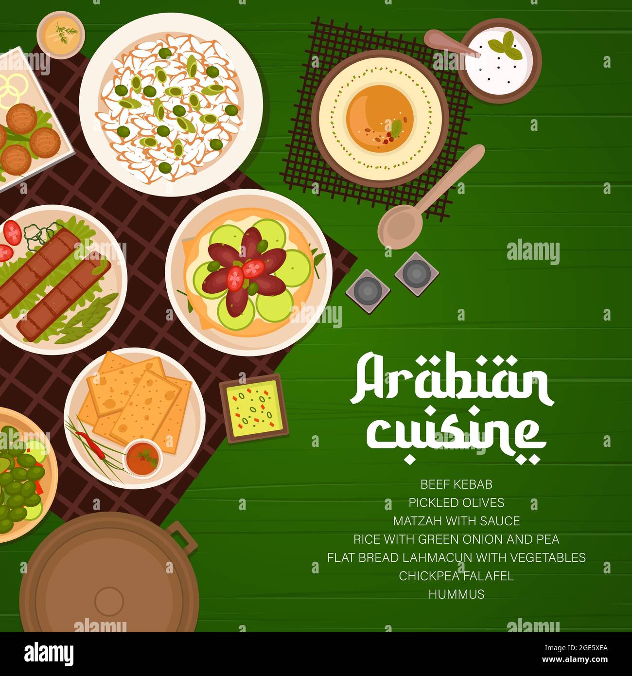 Arabian Food Menu