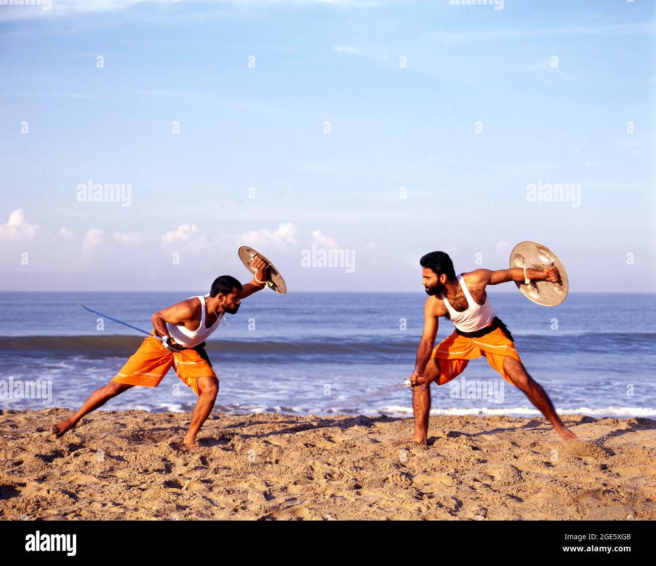 Kalari; Kalaripayattu, Ancient martial art, Sword and Shield Fight ...