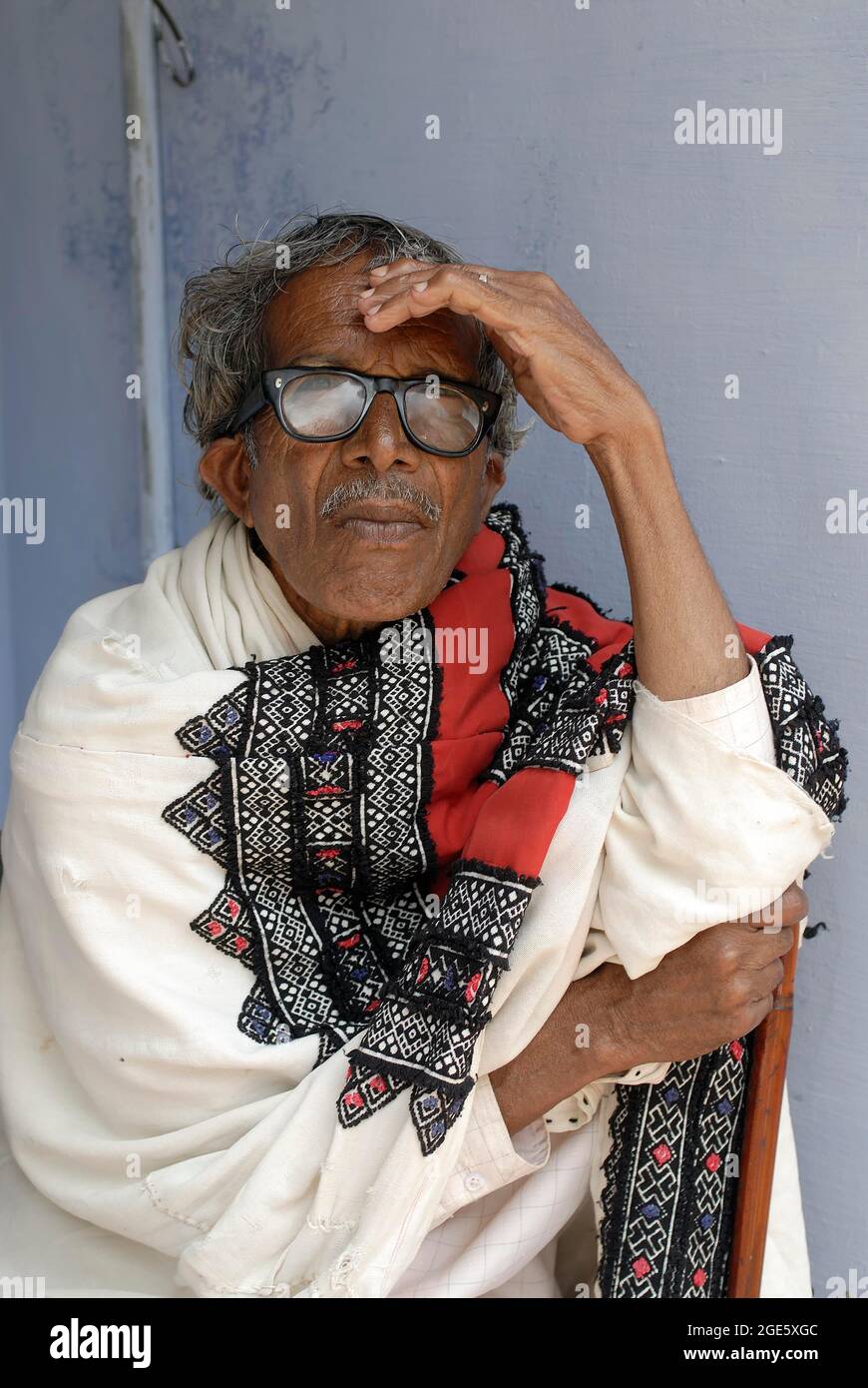 Todas elder, one of the great aborginal tribes of India, Ooty ...