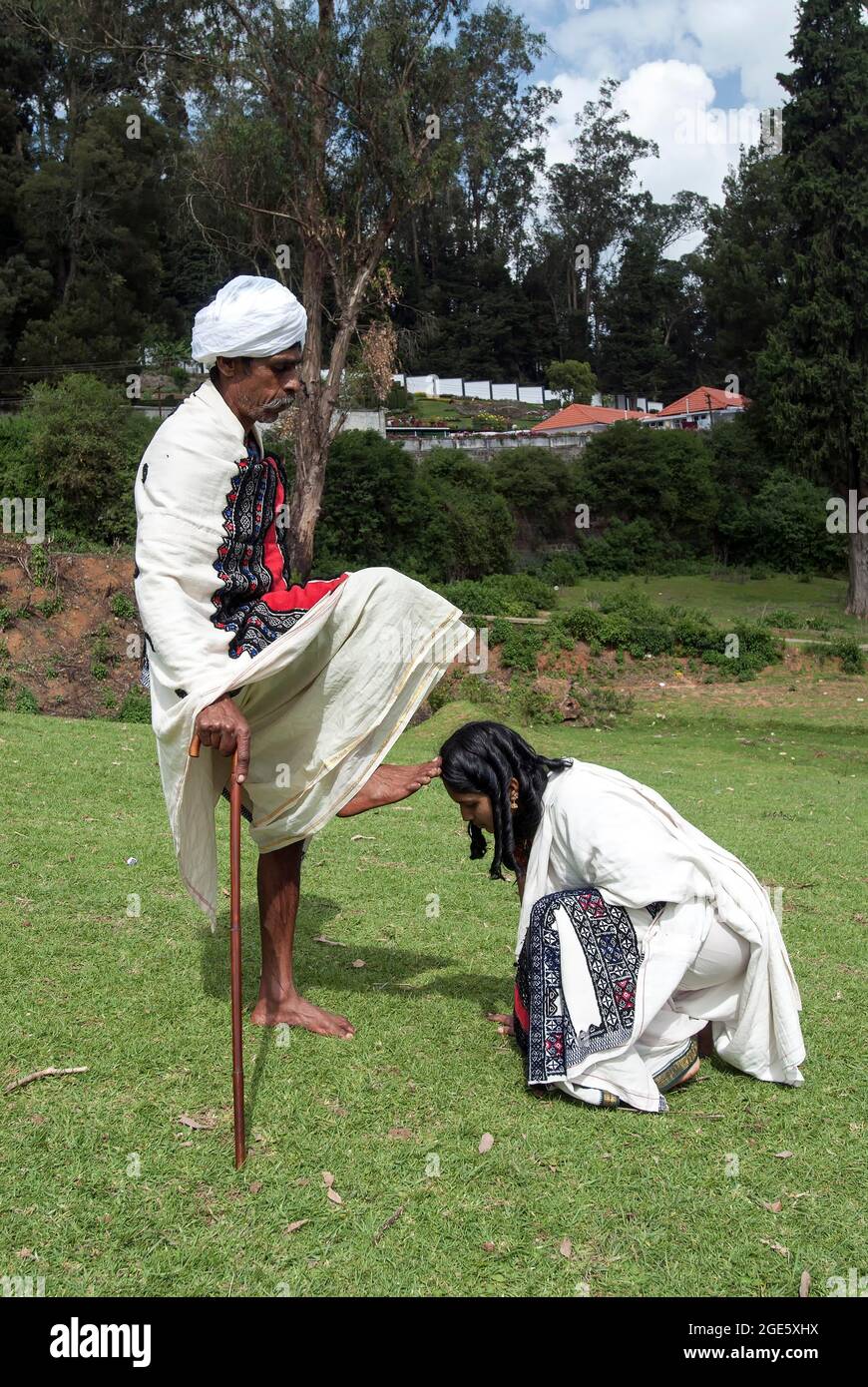Toda, Greeted by lifting their right foot and putting it in bride's ...