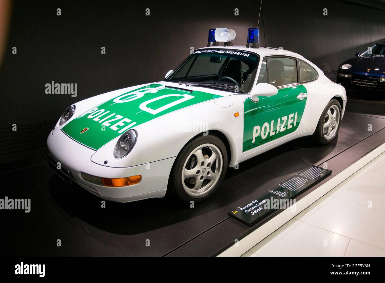 Porsche Police Car
