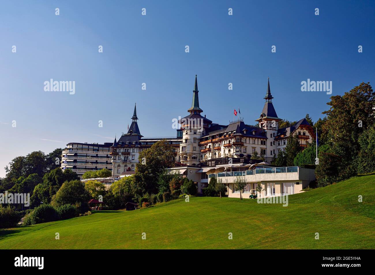 The Dolder Grand luxury hotel, Zurich, Switzerland Stock Photo - Alamy