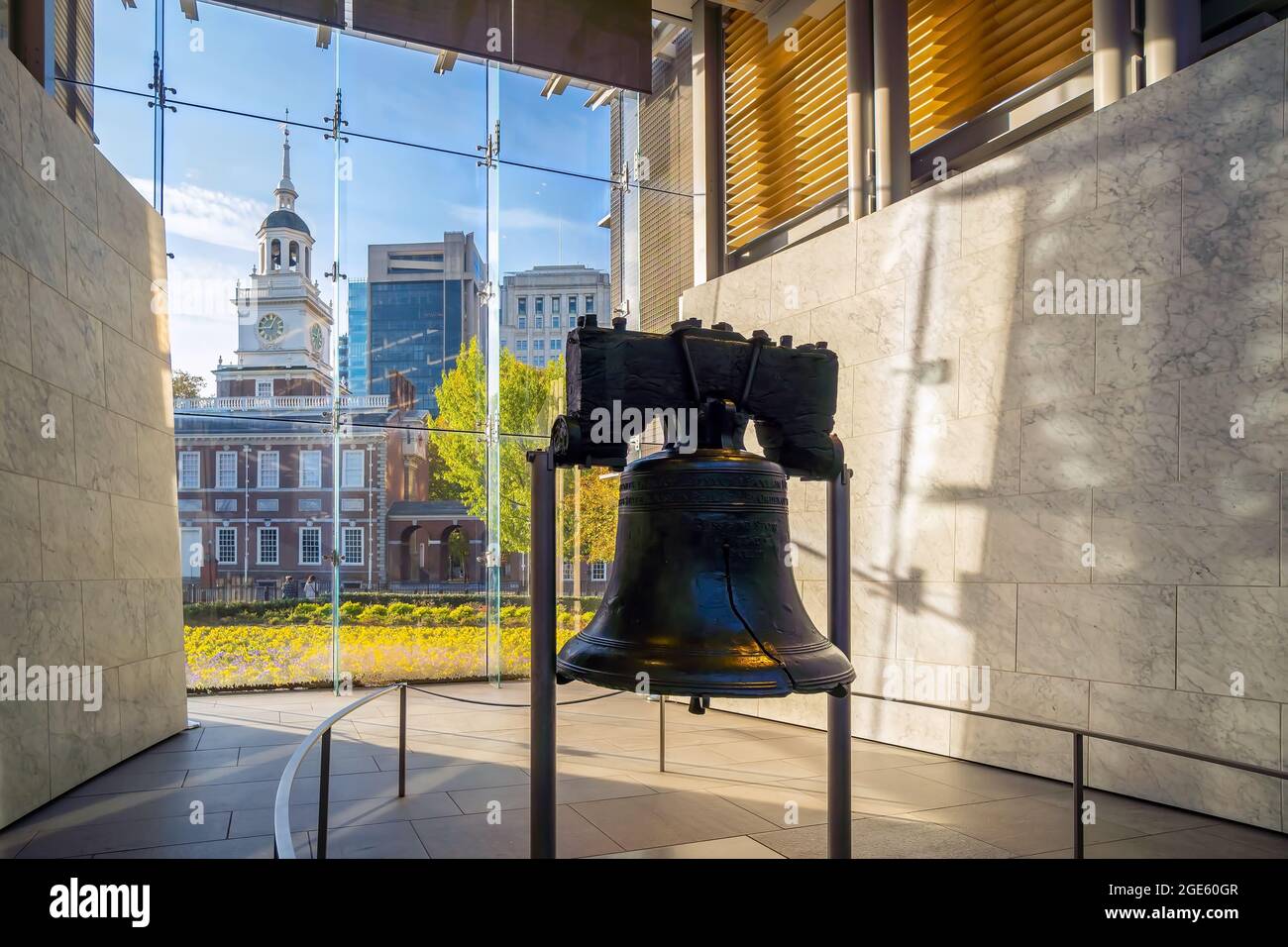Liberty Bell old symbol of American freedom in Philadelphia ...