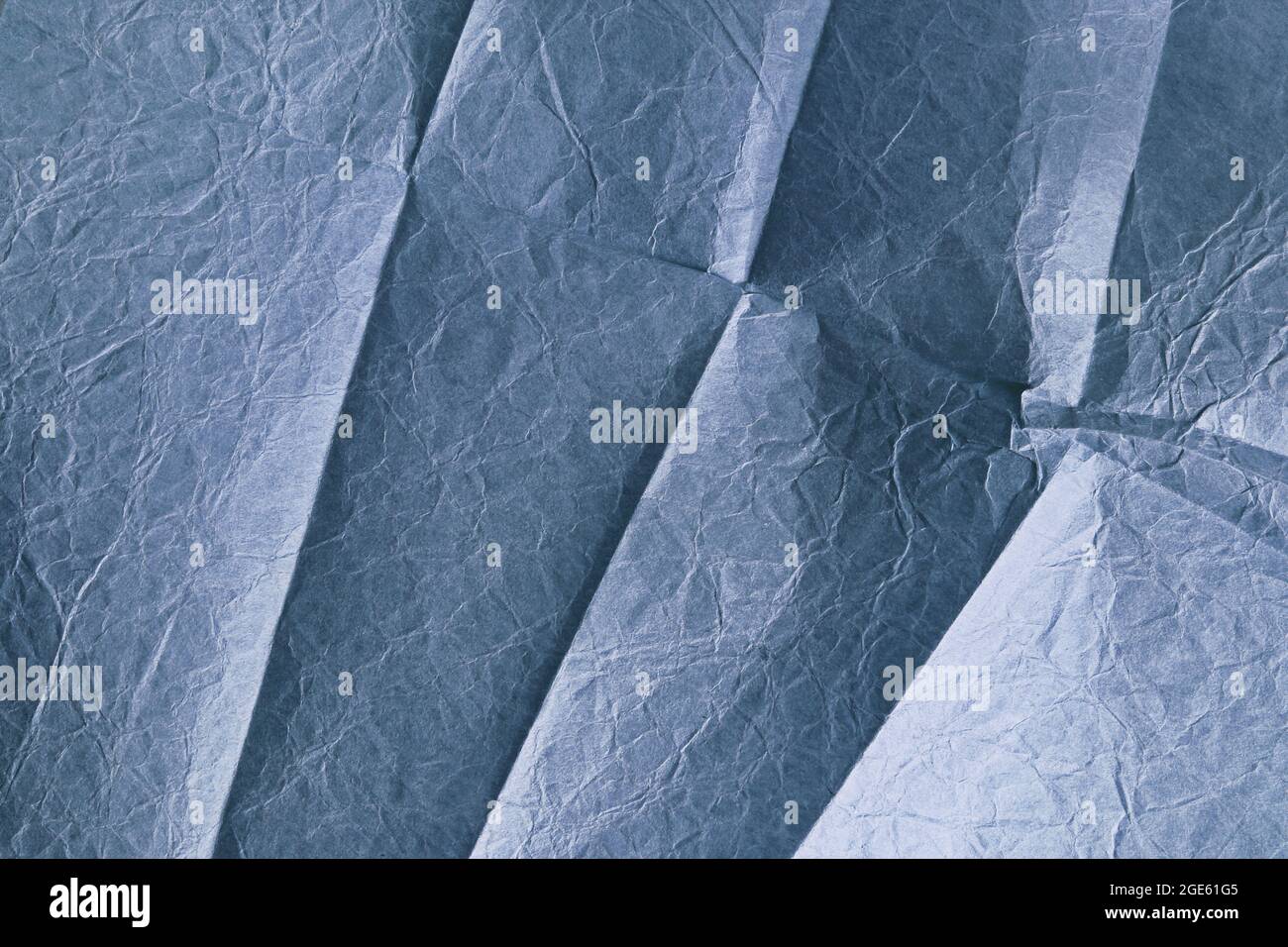 Blue crumpled handmade paper texture hi-res stock photography and ...